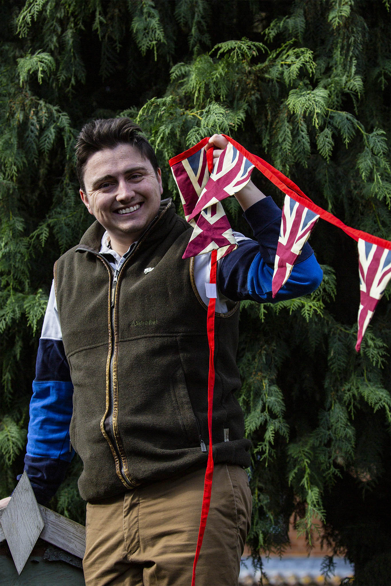 Union Jack Fabric Bunting