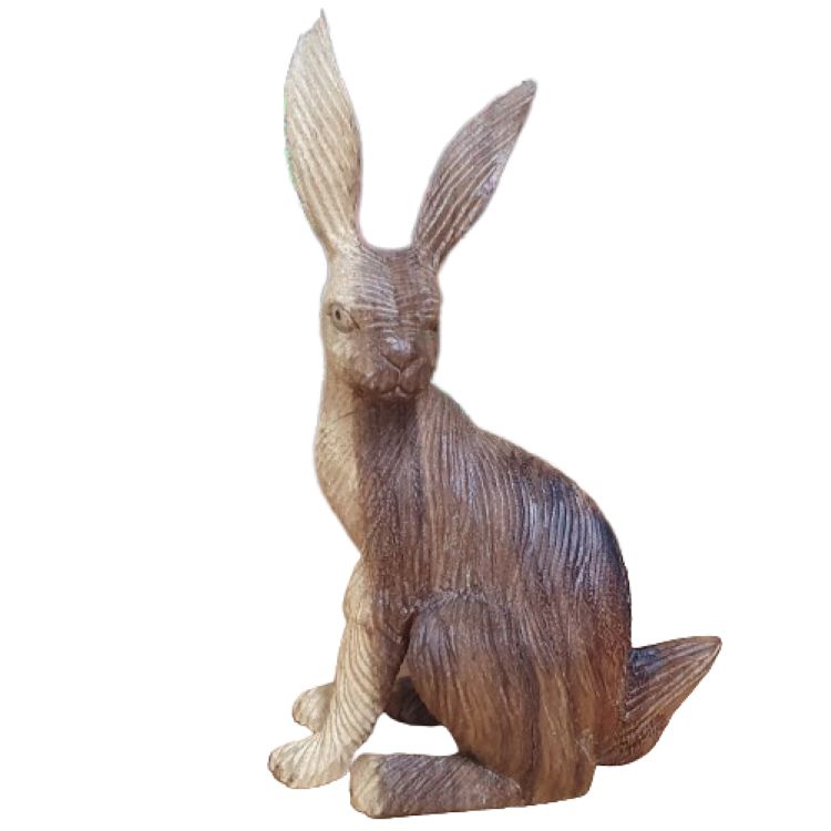 Hand Carved Hare