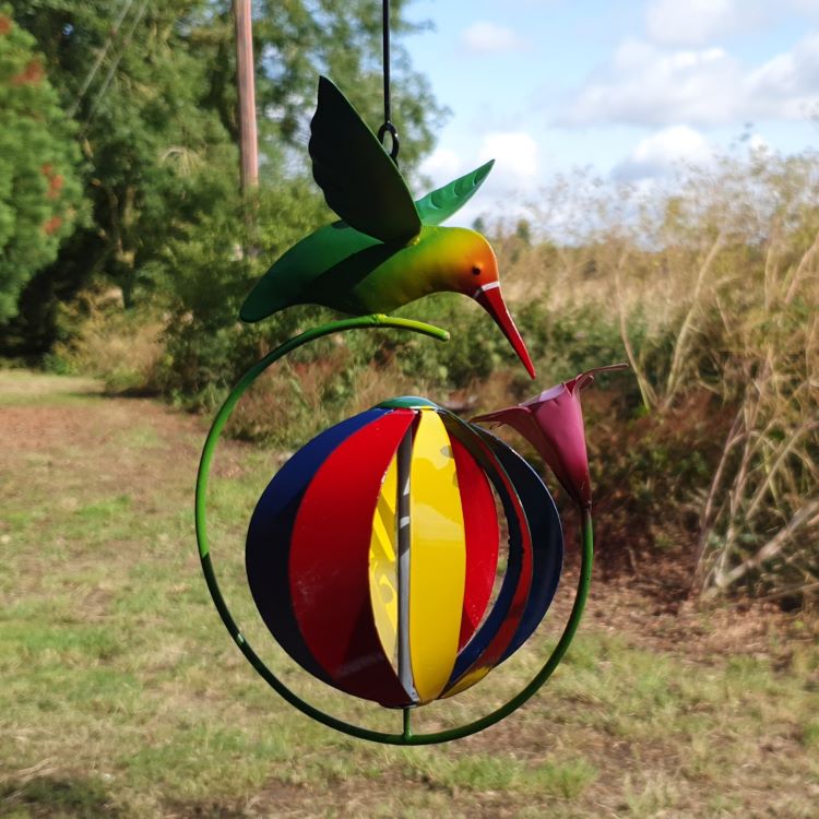 Hummingbird Garden Spinner