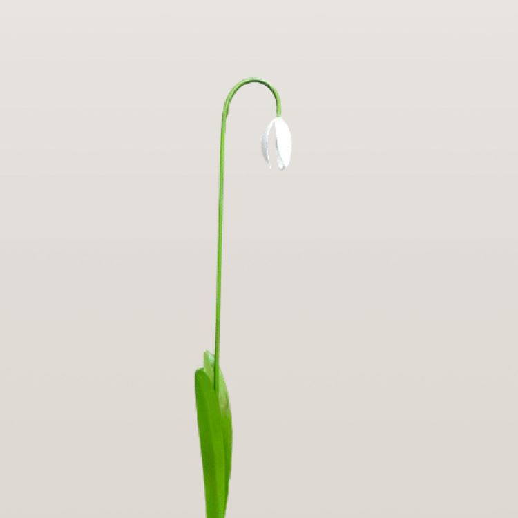 Snowdrop - Handcrafted metal Snowdrop