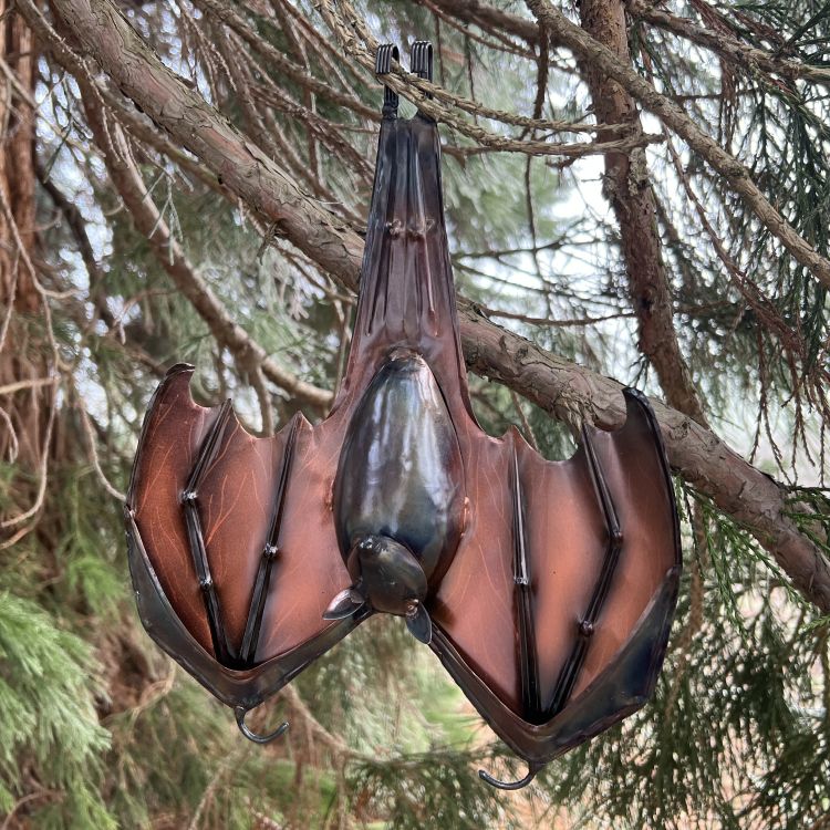 Hanging New Medium Copper Bat